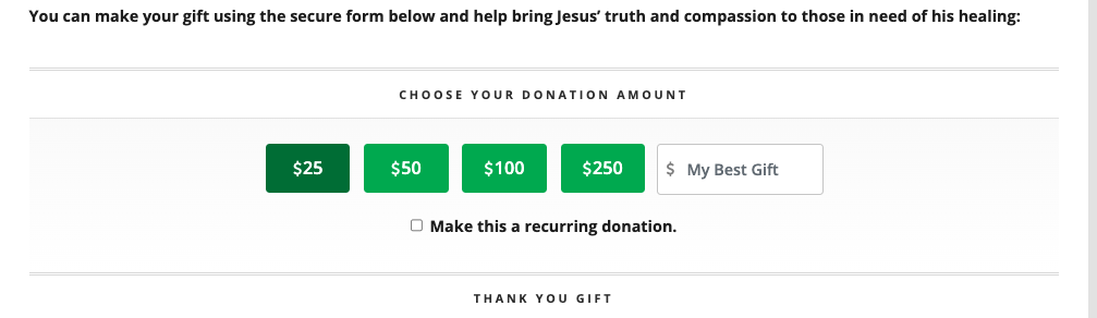 How a 3 button gift array instead of a 4 button affects conversion rate - NextAfter
