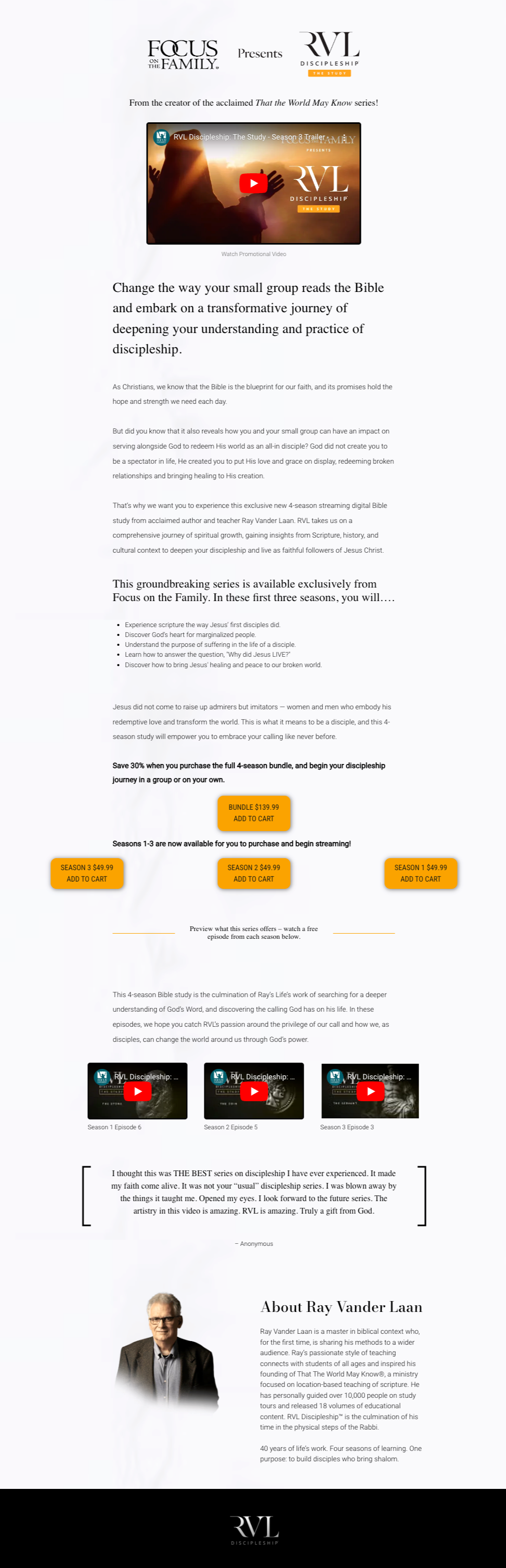 How using a lighter background on a video series landing page impacted ...