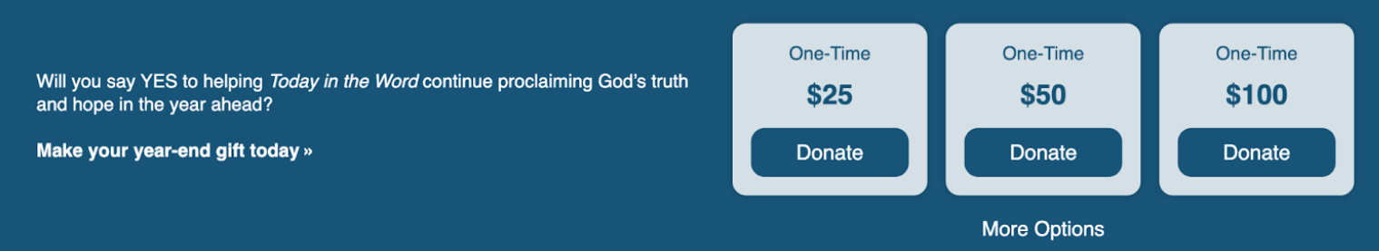 Does adding a donor goal countdown on the homepage for CYE increase engagement and donor ...