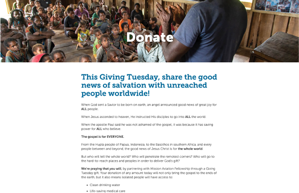 How adding a humanized sticky bar to a campaign donation page affects ...